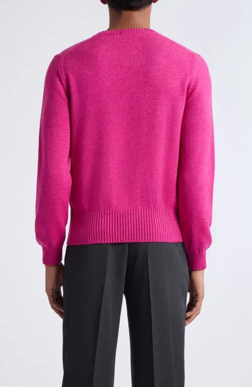J. MUESER Chunky Merino Wool Sweater