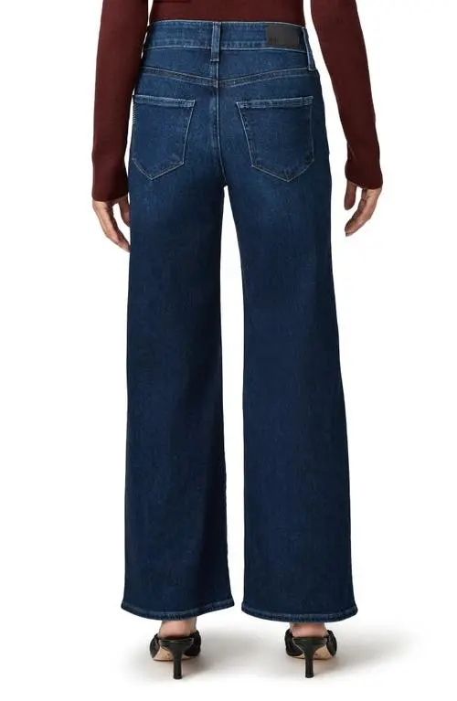 Paige Anessa High Waist Wide Leg Petite Jeans