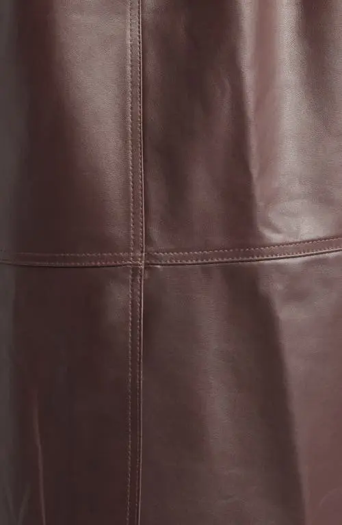 Sea Caitlin Leather Trench Coat
