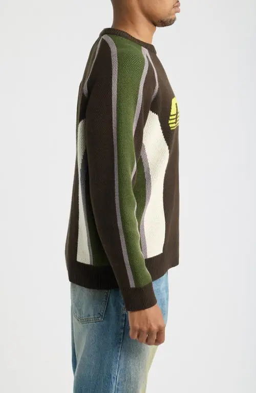 Obey Estadio Cotton Graphic Sweater