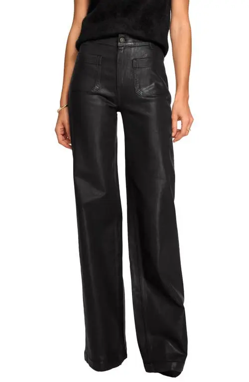 Ramy Brook Cleo Coated Bootcut Jeans