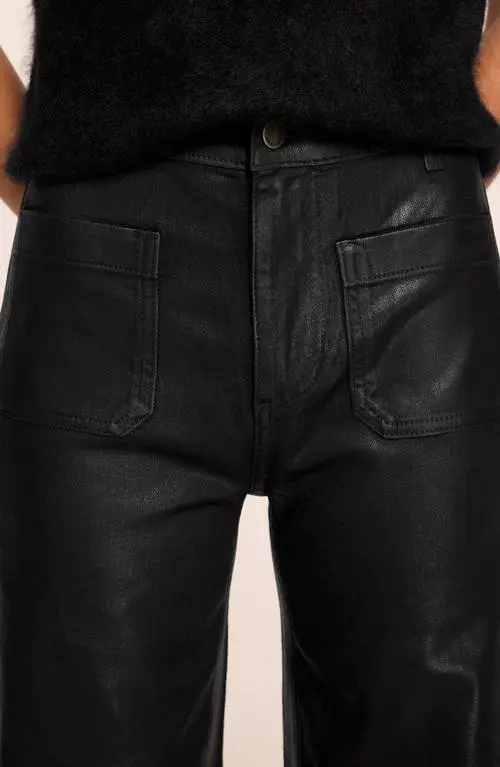 Ramy Brook Cleo Coated Bootcut Jeans