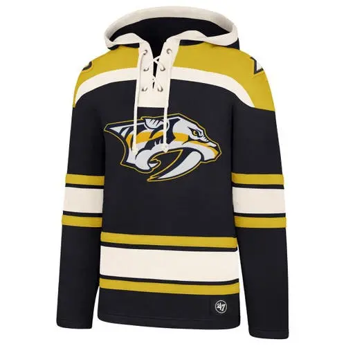 '47 Nashville Predators Superior Lacer Hoodie - Black
