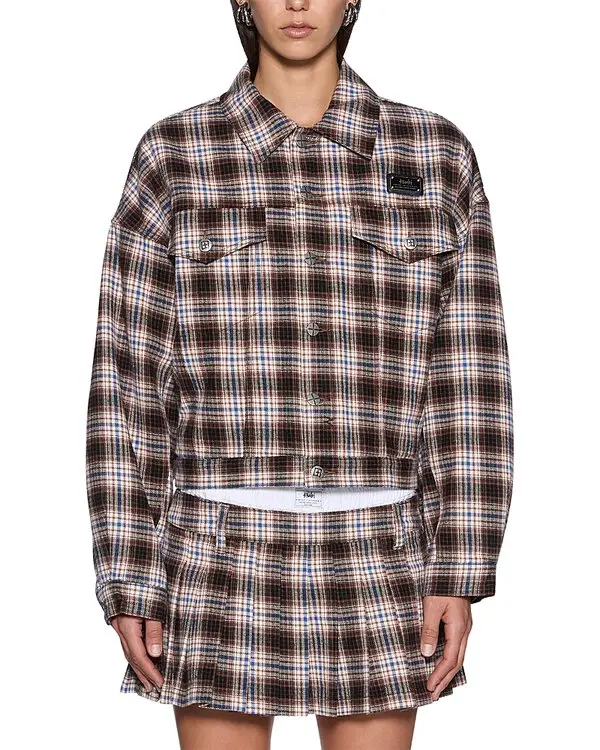 Ksubi Cotton Relaxed Printed Trucker Jacket