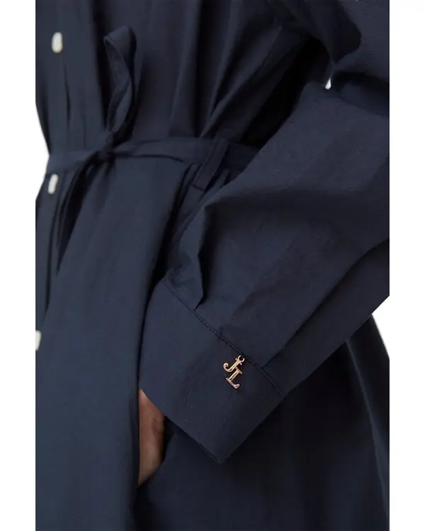 JOVONNA LONDON Long Sleeve Collared Button Down Midi Dress