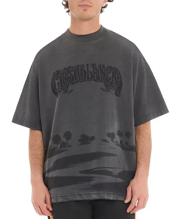 Casablanca Washed Oversized Tee
