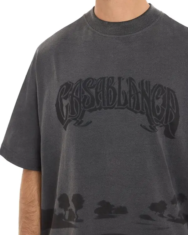 Casablanca Washed Oversized Tee