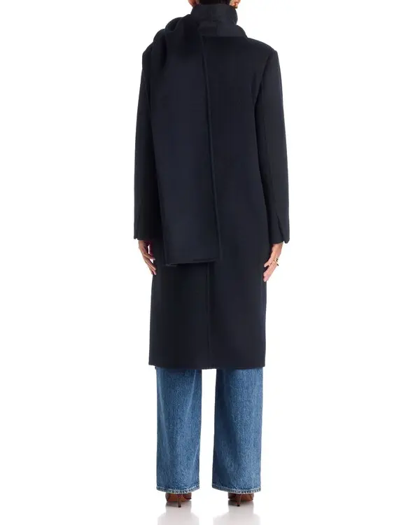Kobi Halperin Olivia Wool Blend Coat With Scarf