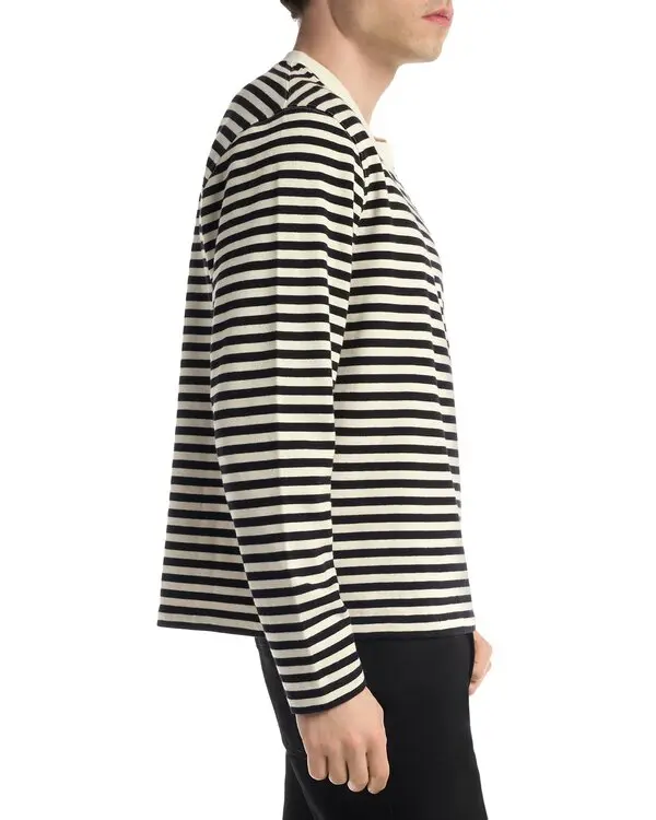AMI Paris Long Sleeve Striped Tee