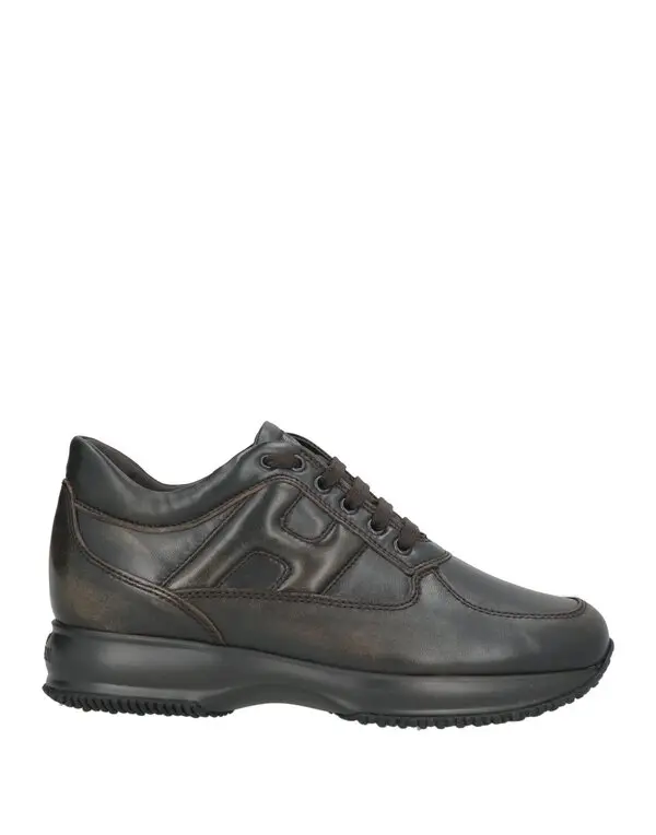 Hogan Sneakers Dark Size Leather