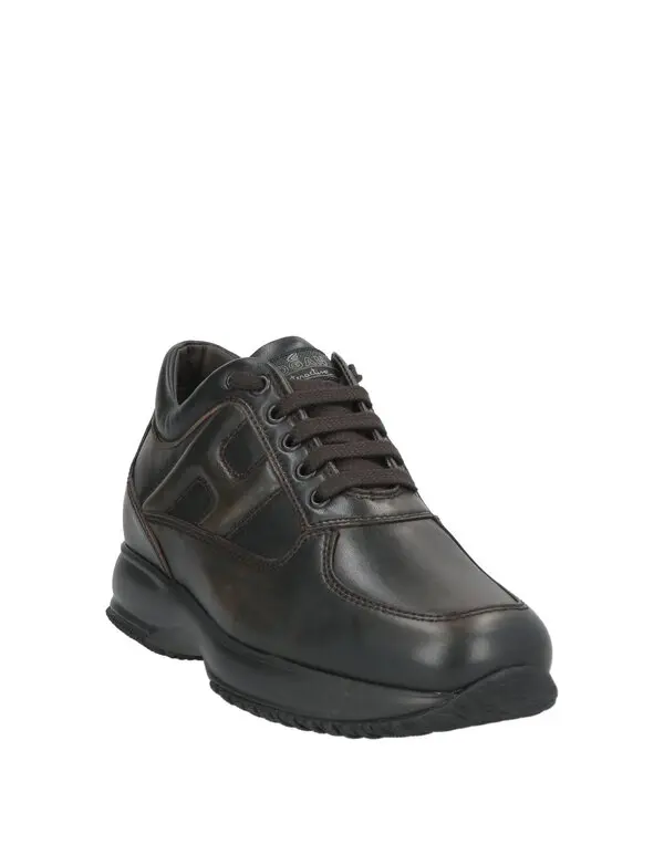 Hogan Sneakers Dark Size Leather