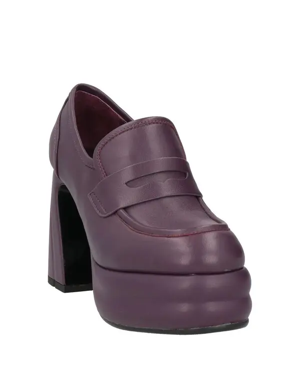 JEANNOT Loafers Size Leather