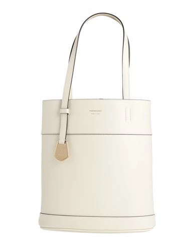FERRAGAMO Handbag Ivory Leather