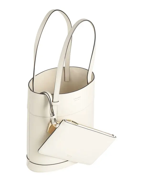 FERRAGAMO Handbag Ivory Leather