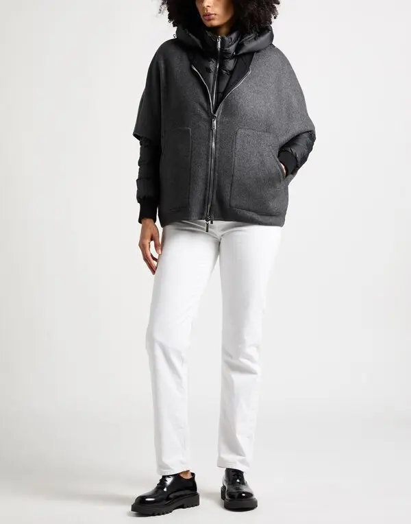MOORER Puffer Size Polyester - Grey
