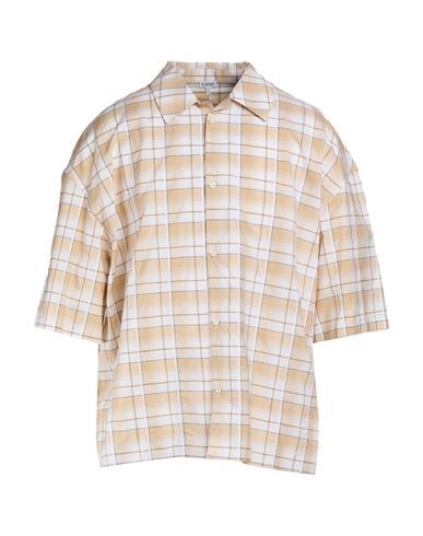 Loewe Shirt Size Cotton, Calfskin - Beige