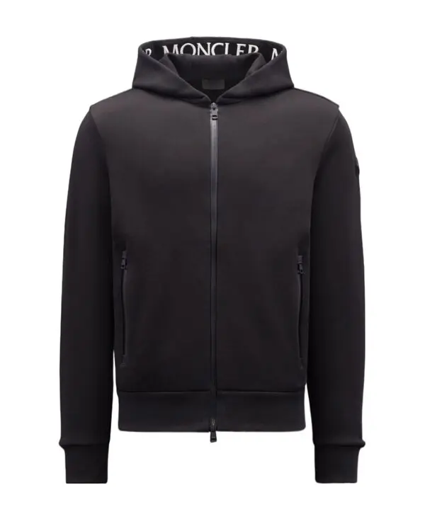Moncler Logo Zip-up Hoodie