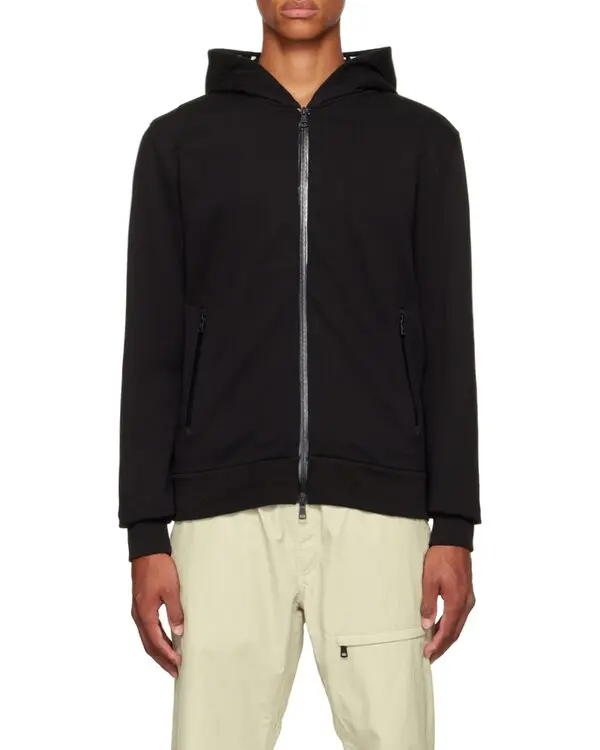 Moncler Logo Zip-up Hoodie