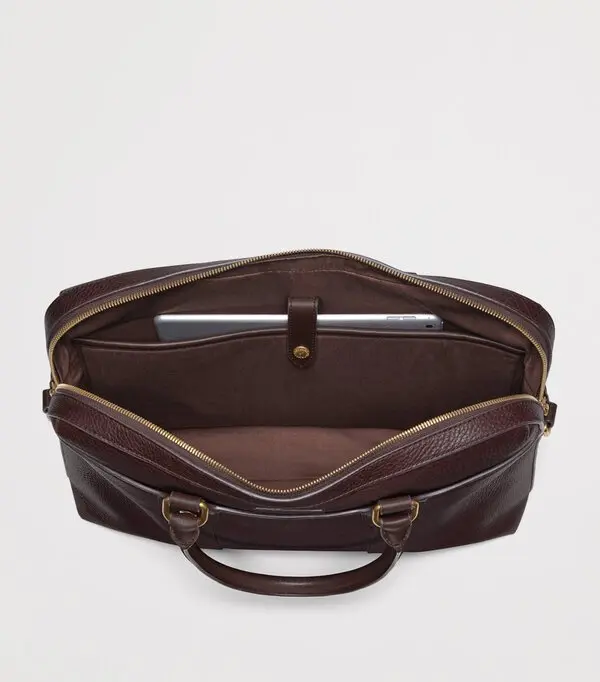 ASPINAL OF LONDON Leather The Hudson Briefcase