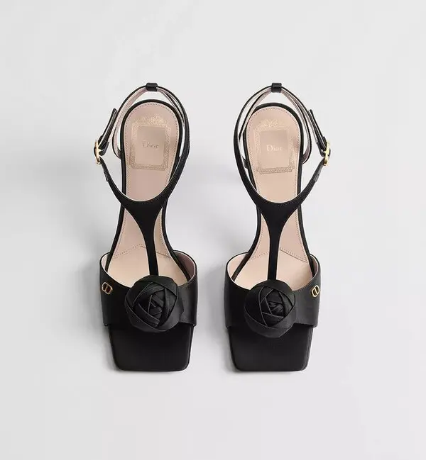Dior Rose Heeled Sandal