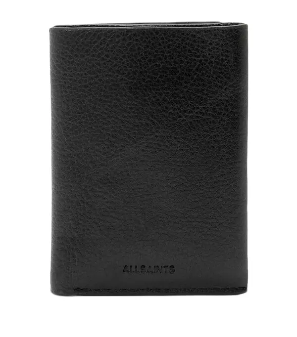 ALLSAINTS Leather Axis Bi-fold Wallet
