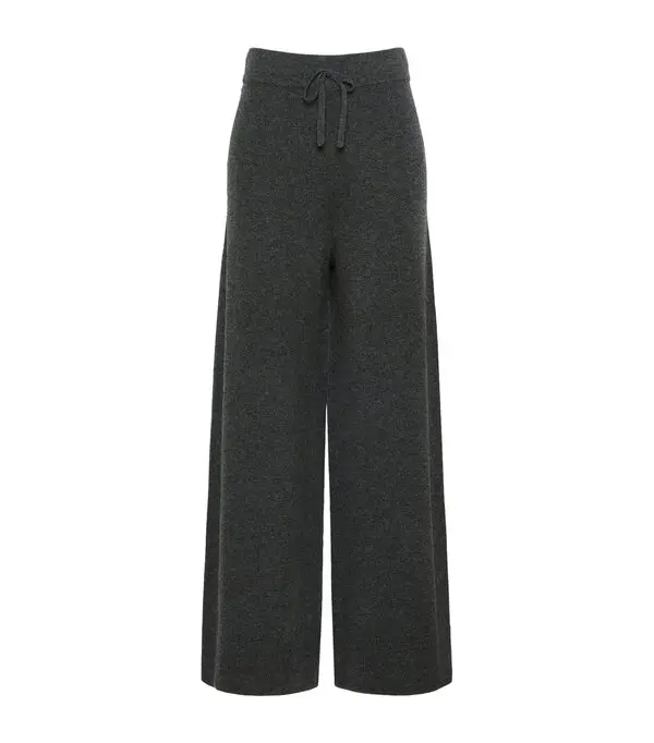 Max Mara Wool-cashmere Drawstring Trousers
