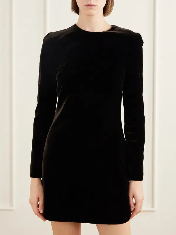 Alaïa Velvet Mini Dress