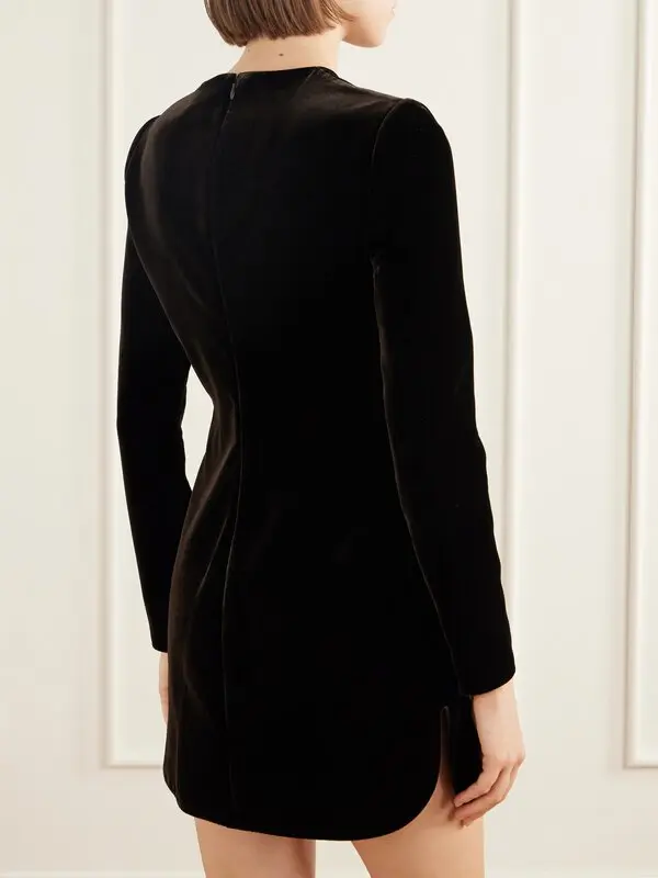 Alaïa Velvet Mini Dress