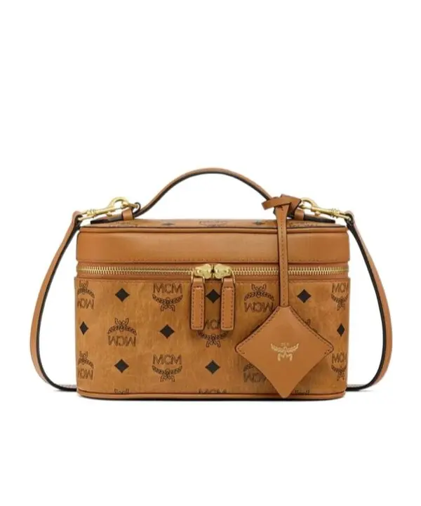 Mcm Monogram Vanity Shoulder Bag