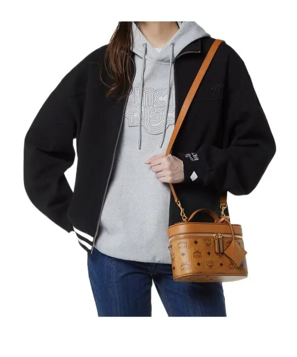 Mcm Monogram Vanity Shoulder Bag