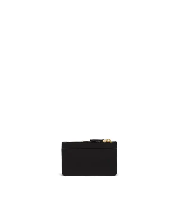 Prada Triangle-logo Zip-up Wallet - Black