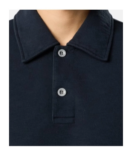 Stone Island Oversized-fit Crewneck Sweatshirt With Button Fastening