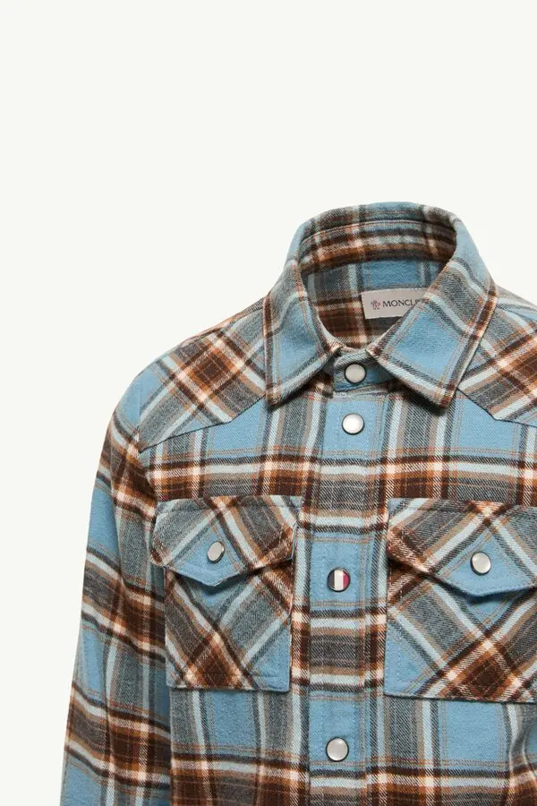Moncler Checked Flannel Shirt