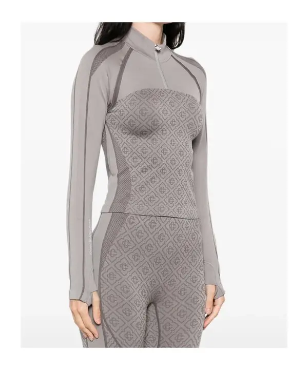 Casablanca Monogram Half-zip Performance Top