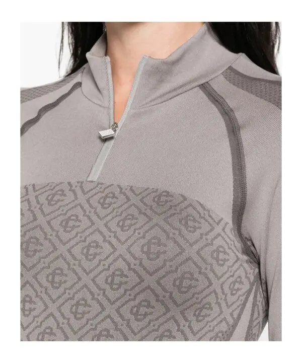 Casablanca Monogram Half-zip Performance Top