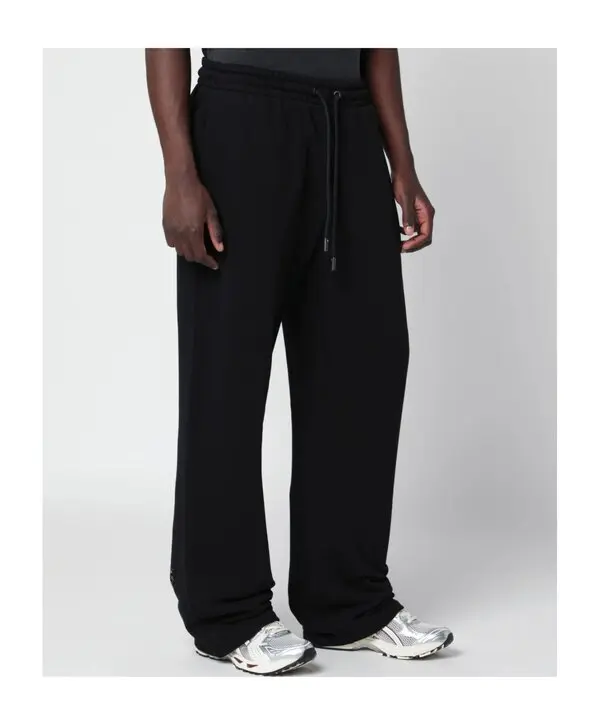 Off-White Drawstring Athletic Pants