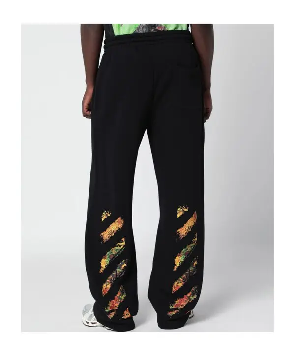 Off-White Drawstring Athletic Pants