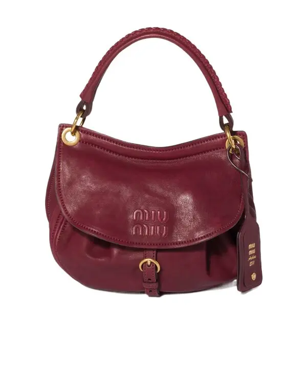 Miu Miu Rendez-vous Nappa Leather Bag