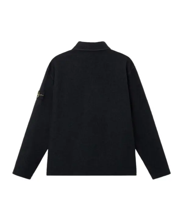 Stone Island Logo Patch Overshirt Jacket