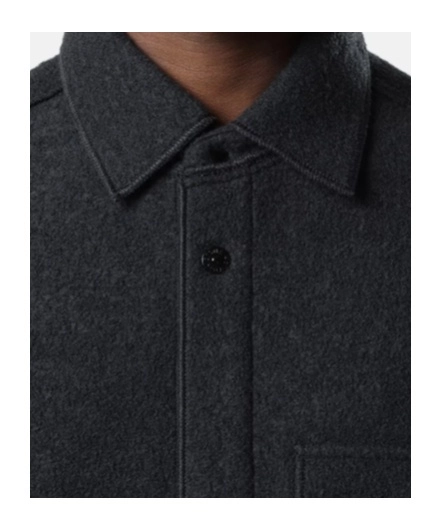 Stone Island Logo Patch Overshirt Jacket