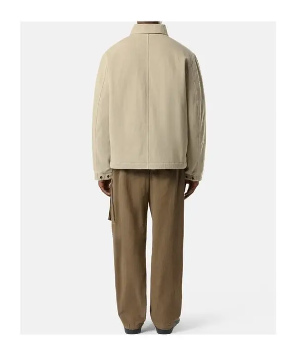 Stone Island Logo Patch Loose-fit Joggers