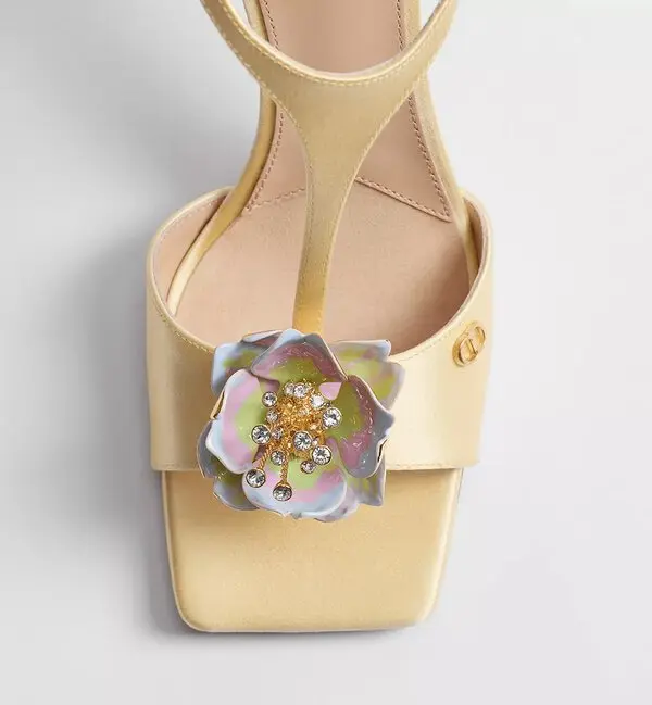 Dior Flora Heeled Sandal
