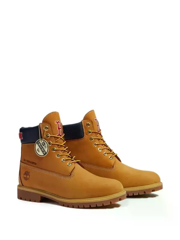 Timberland X New Era X Mlb Red Sox Waterproof Hiking Boots