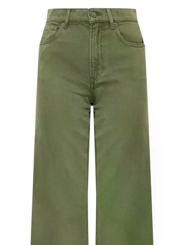 Veronica Beard High-rise Wide Leg Jeans