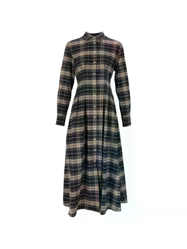MC2 SAINT BARTH Alys Flannel Maxi Dress