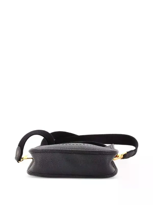 Hermès Evelyne Bag Gen Iii Clemence Tpm Crossbody Bag - Black