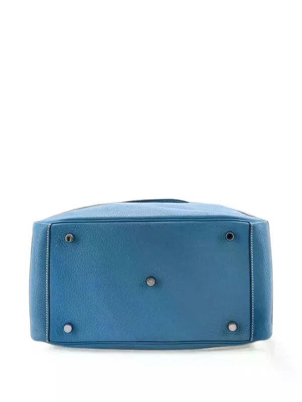 Hermès Lindy Bag Clemence 30 Shoulder Bag - Blue