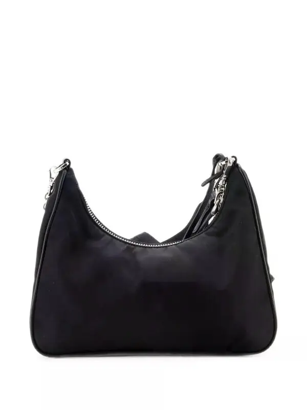 Prada Re-edition 2005 Shoulder Bag Tessuto Small Crossbody Bag - Black