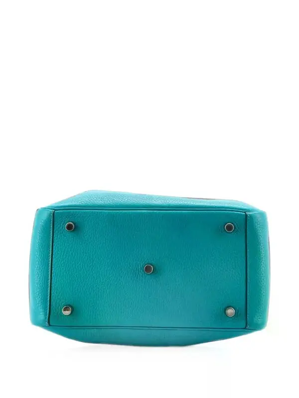 Hermès Lindy Bag Clemence 26 Shoulder Bag - Blue