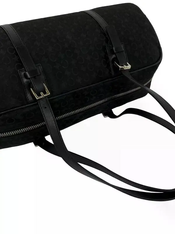 Celine 2000 C Macadam Canvas Handbag
